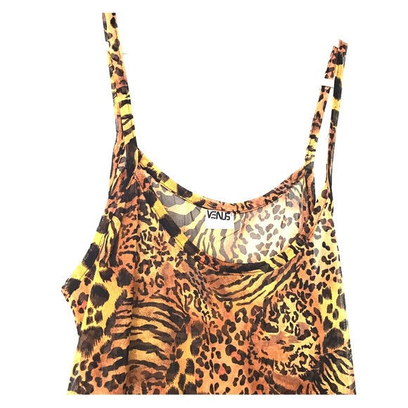 VENUS | Swim | Leopard Print Beach Cover | Poshmark